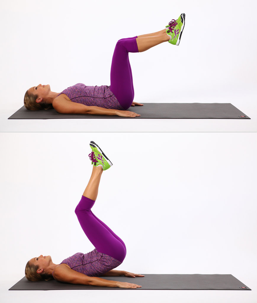 Crunch Variations POPSUGAR Fitness