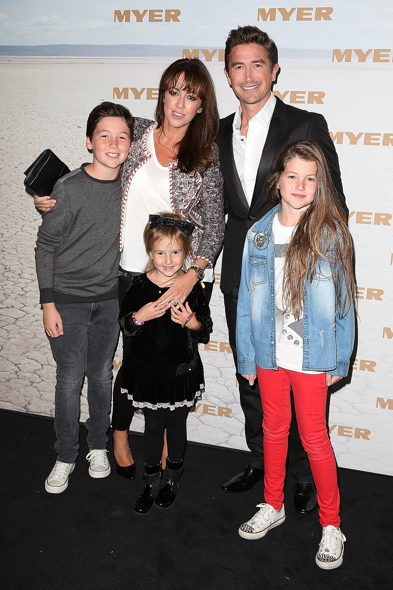 Sheree Murphy, Harry Kewell and Their Kids | Stylish Stars Turn Out For ...