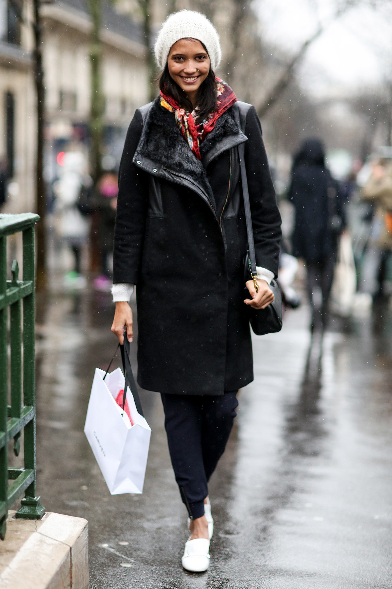 PFW Model Street Style Day Four | It's a Model Takeover at Paris ...